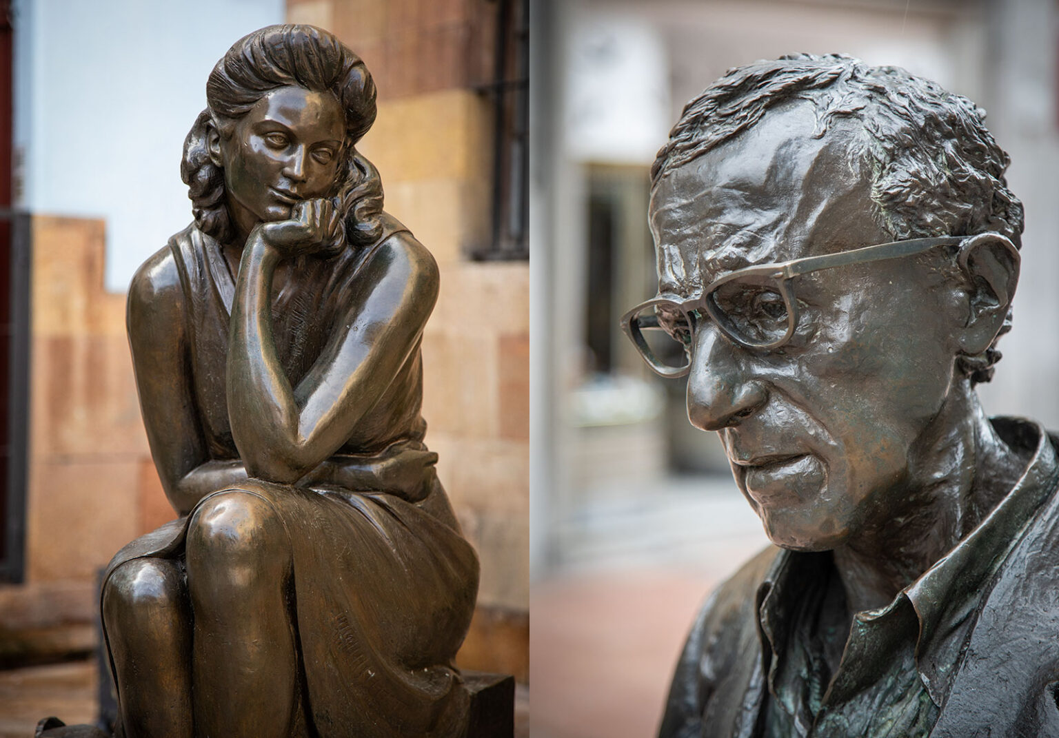Explore the sculptures of Oviedo - Spain by Hanne